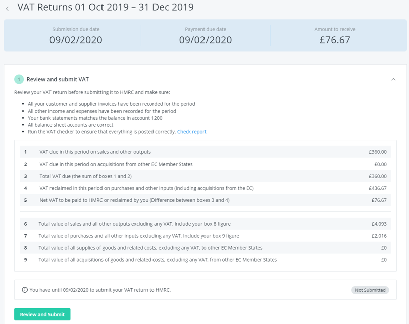 How to submit VAT returns online? | Bokio