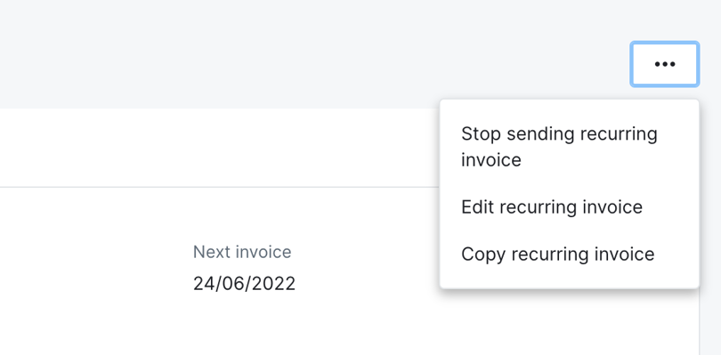 How to create a recurring invoice | Bokio