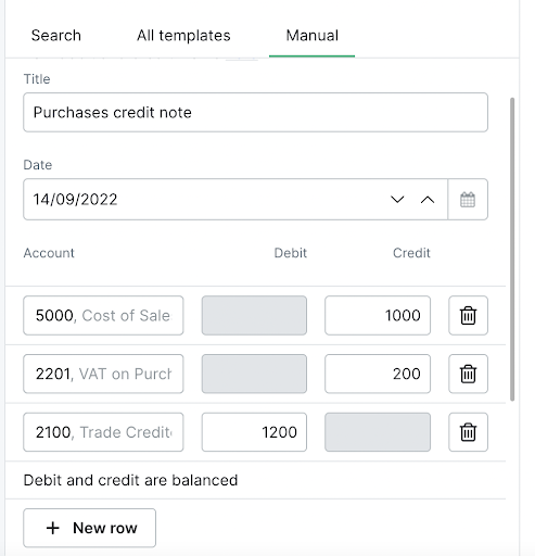 Supplier Credit Note Bokio supplier-credit-note-bokio